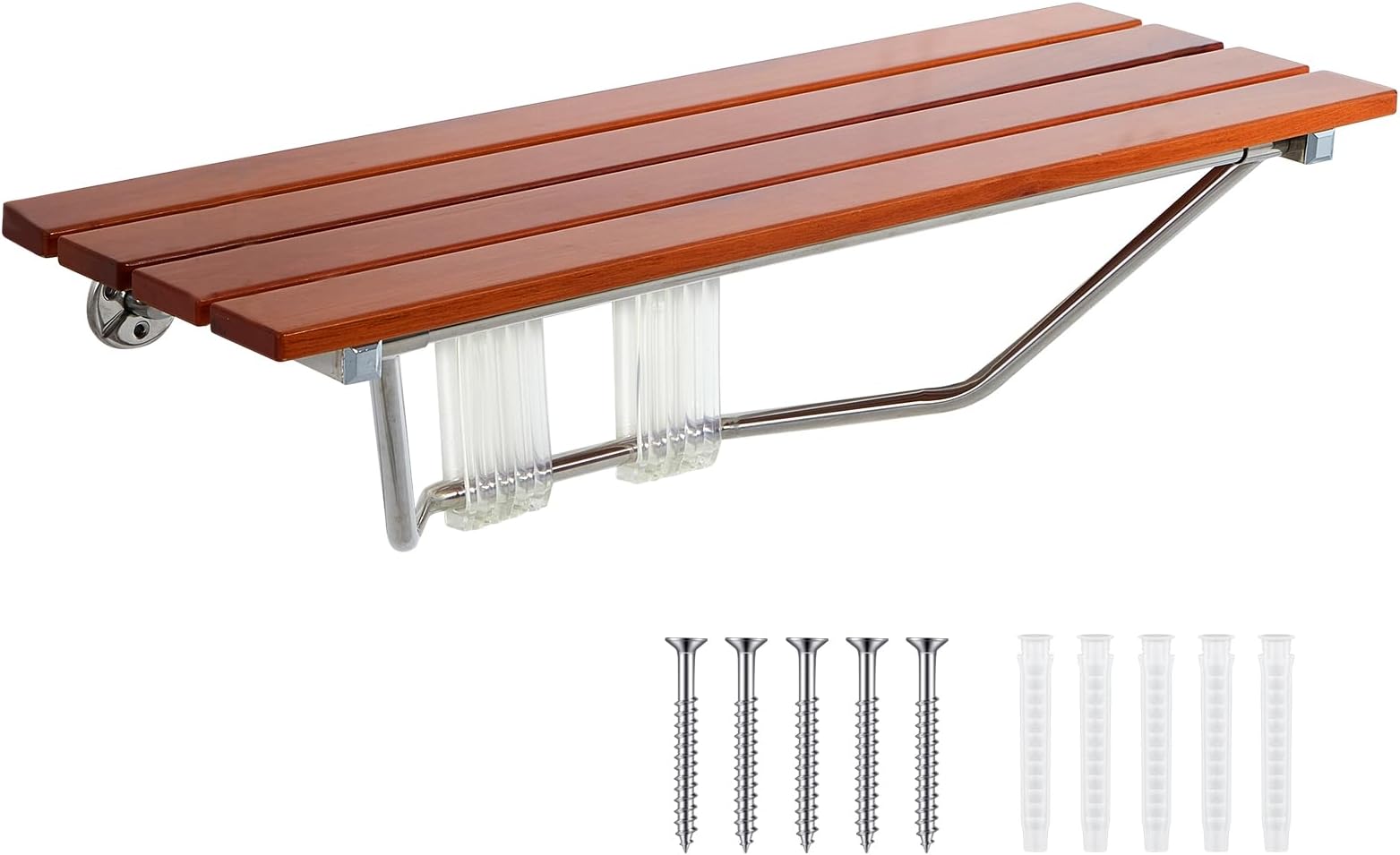 Amazon.com: Geetery 36'' Folding Shower Seat Foldable Shower Bench Wall ...