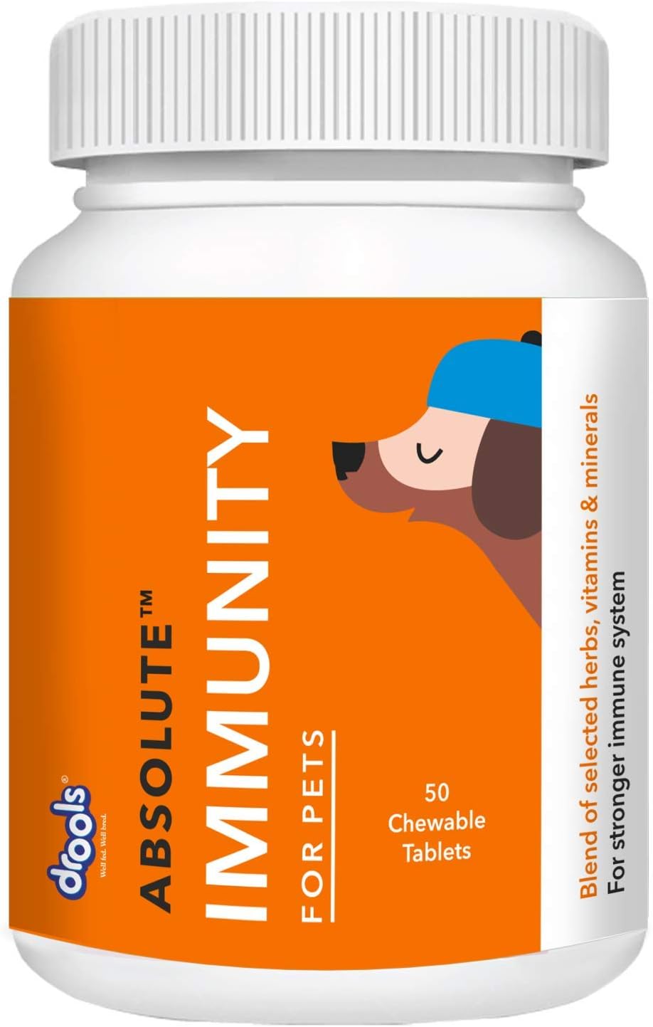 Drools Absolute Immunity Tablet - Dog Supplement, 50 Pcs : Amazon.in ...