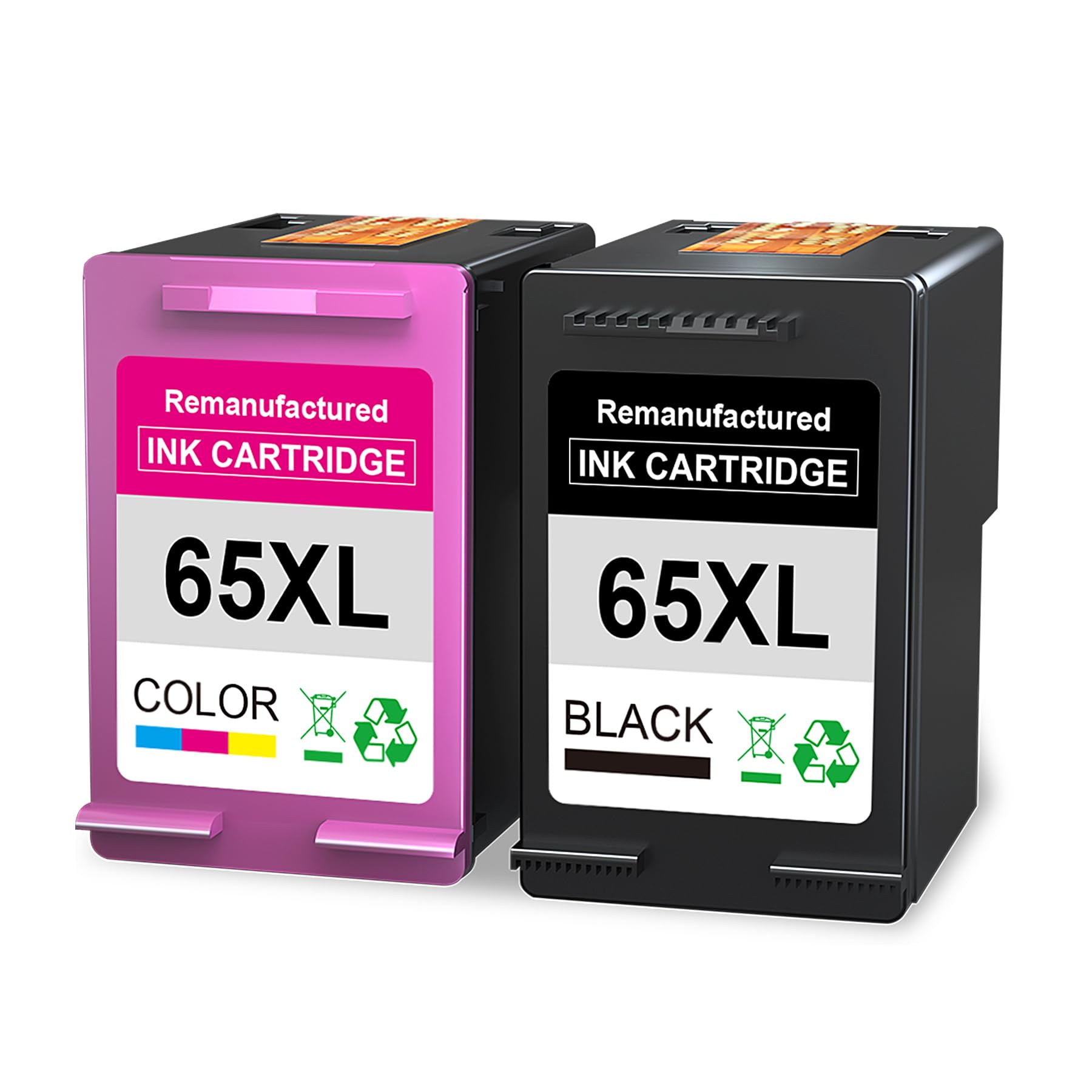 Amazon.com: Generic Remanufactured 65 65XL Ink Cartridge Black and ...