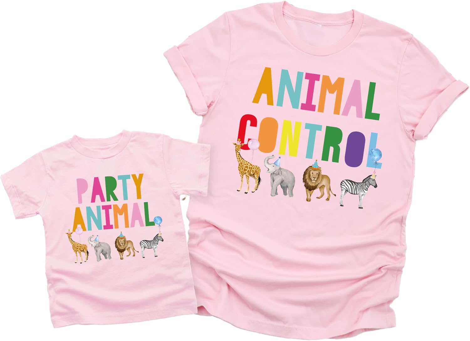 Amazon.com: Party Animal Shirt, Zoo Safari Theme Toddler T-Shirt for ...