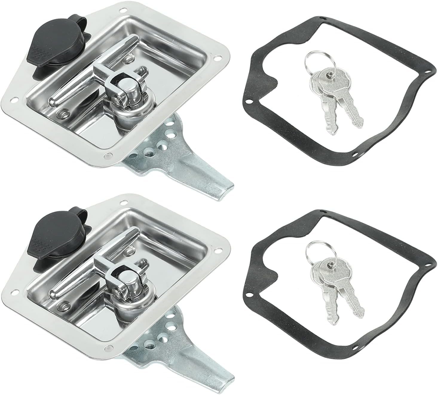 Amazon.com: confote Truck Tool Box Replacement T-Handle Latch,Stainless ...