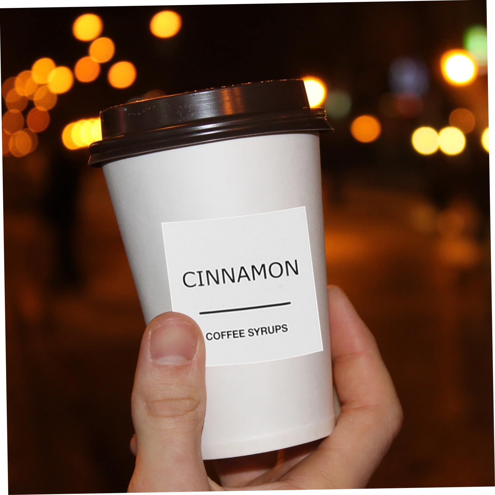 Snapklik.com : 3sheets Coffee Syrup Labels Removable PVC Stickers For ...