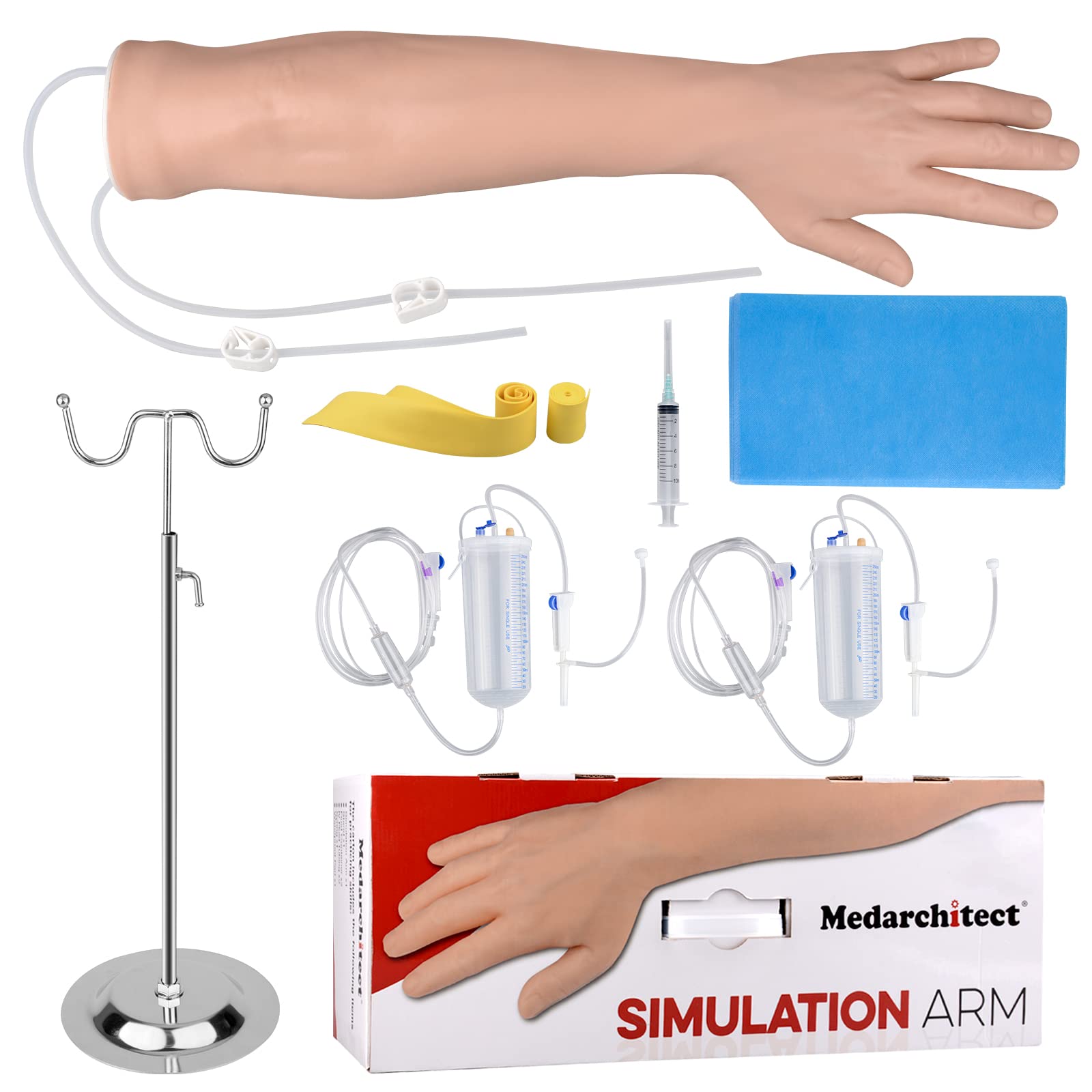 Buy Medarchitect IV Injection & Phlebotomy Arm Practice kit with ...