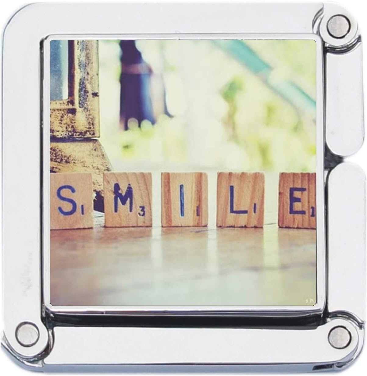 Amazon.com: NewCharms Square Smile Tiles Purse Hanger : Clothing, Shoes ...