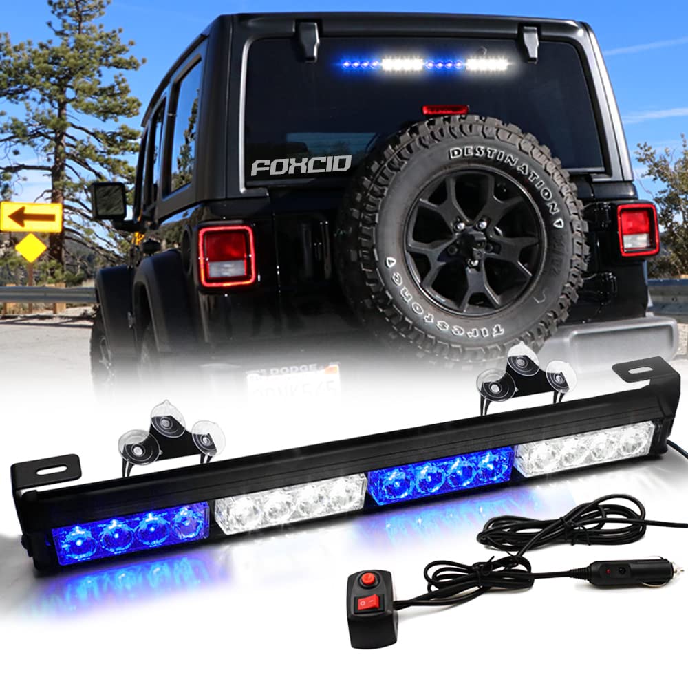 Snapklik.com : 16 LED Emergency Warning Strobe Lights Traffic Advisor ...