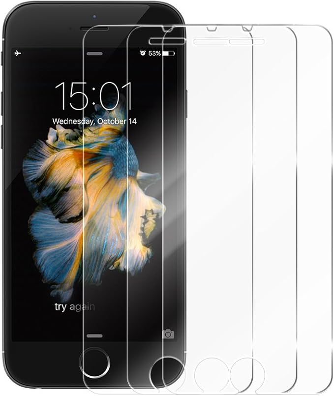 Amazon.com: iPhone 6 Protector Glass, Ace Teah iPhone 6S 6 Tempered ...