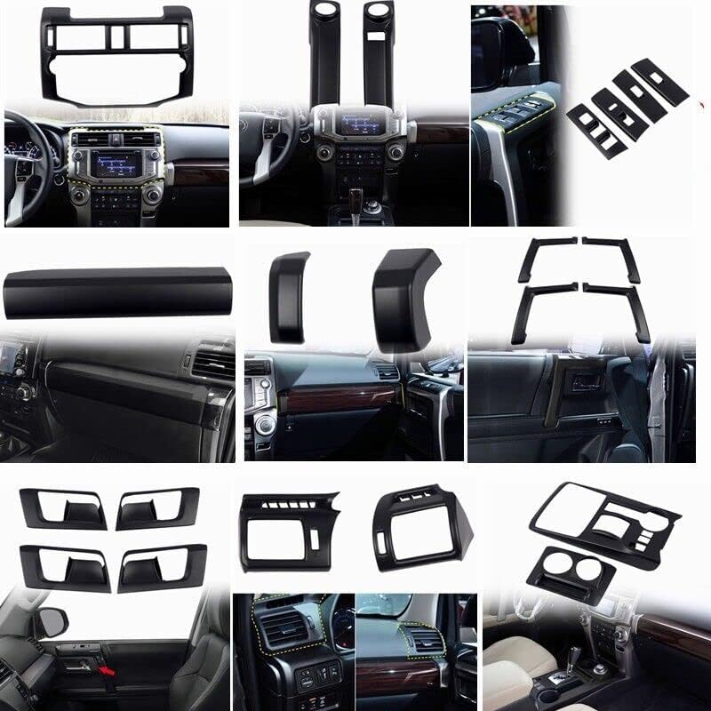 Amazon.com: Autophoton for Toyota 4Runner 2014-2019 LHD Matte Black ...