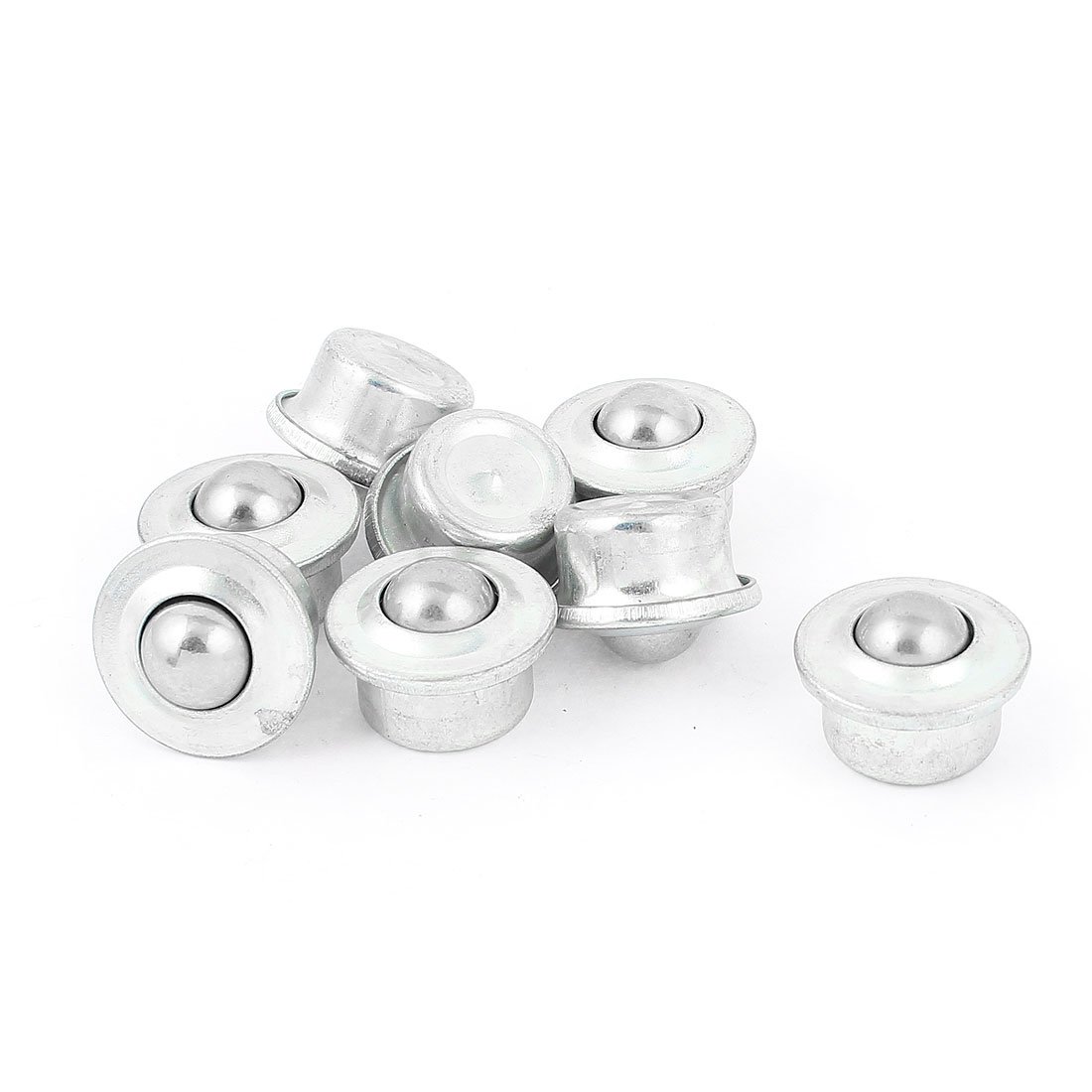 31mm Dia Flange Fit Fixing Transfer Unit Mounted Ball Bearings 8 Pcs ...