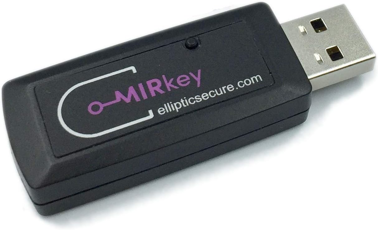 Amazon.com: MIRkey FIDO Certified FIDO2 L1 USB 2 Factor Authentication ...