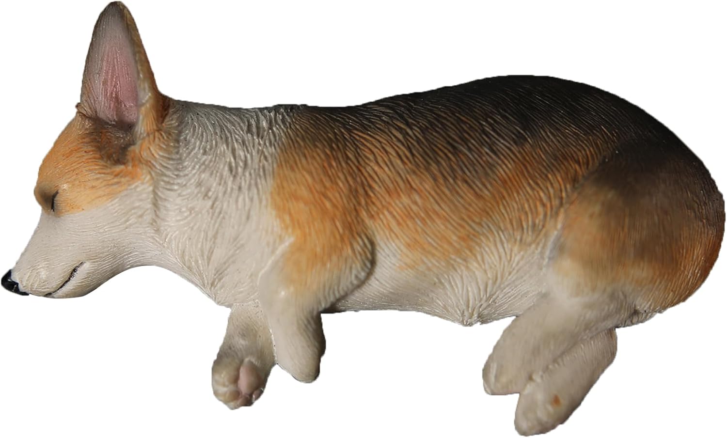 Amazon.com: MMOS X JXK Sleeping Corgi Dog Figurine Resin Corgi Dog ...