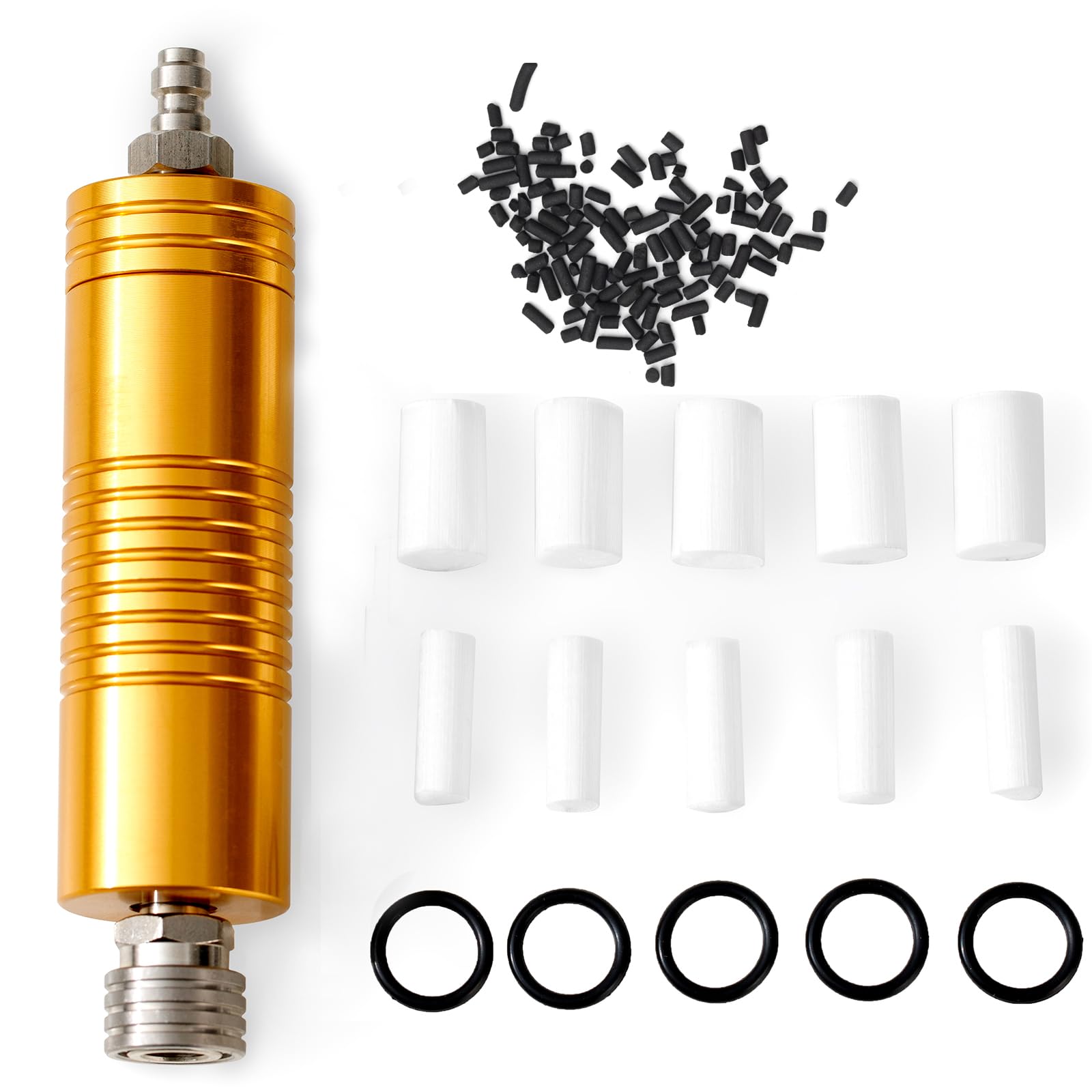 Vdapavin High Pressure PCP Hand Pump Air Filter Water-Oil Sparator with ...