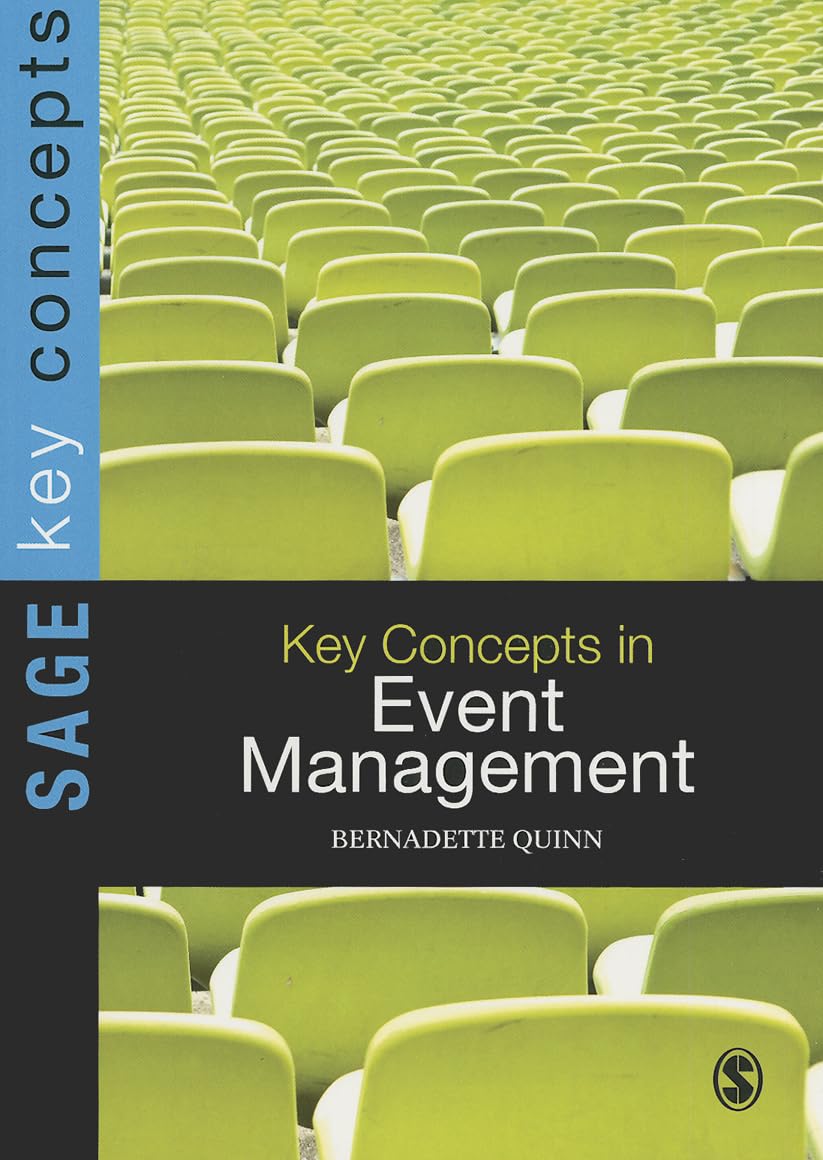 Amazon.com: Key Concepts in Event Management (SAGE Key Concepts series ...