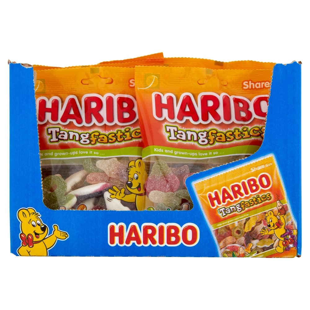 HARIBO Tangfastics 12x160g CASE : Amazon.co.uk: Grocery