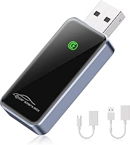 Amazon.com: Wireless CarPlay Adapter for Apple - 2025 Slim Edition, Plug & Play Connection ...