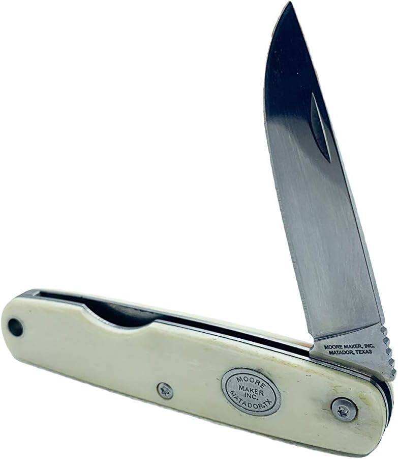 Amazon.com : Moore Maker 3-12” Single Blade Knife 5107 | Folding Pocket ...