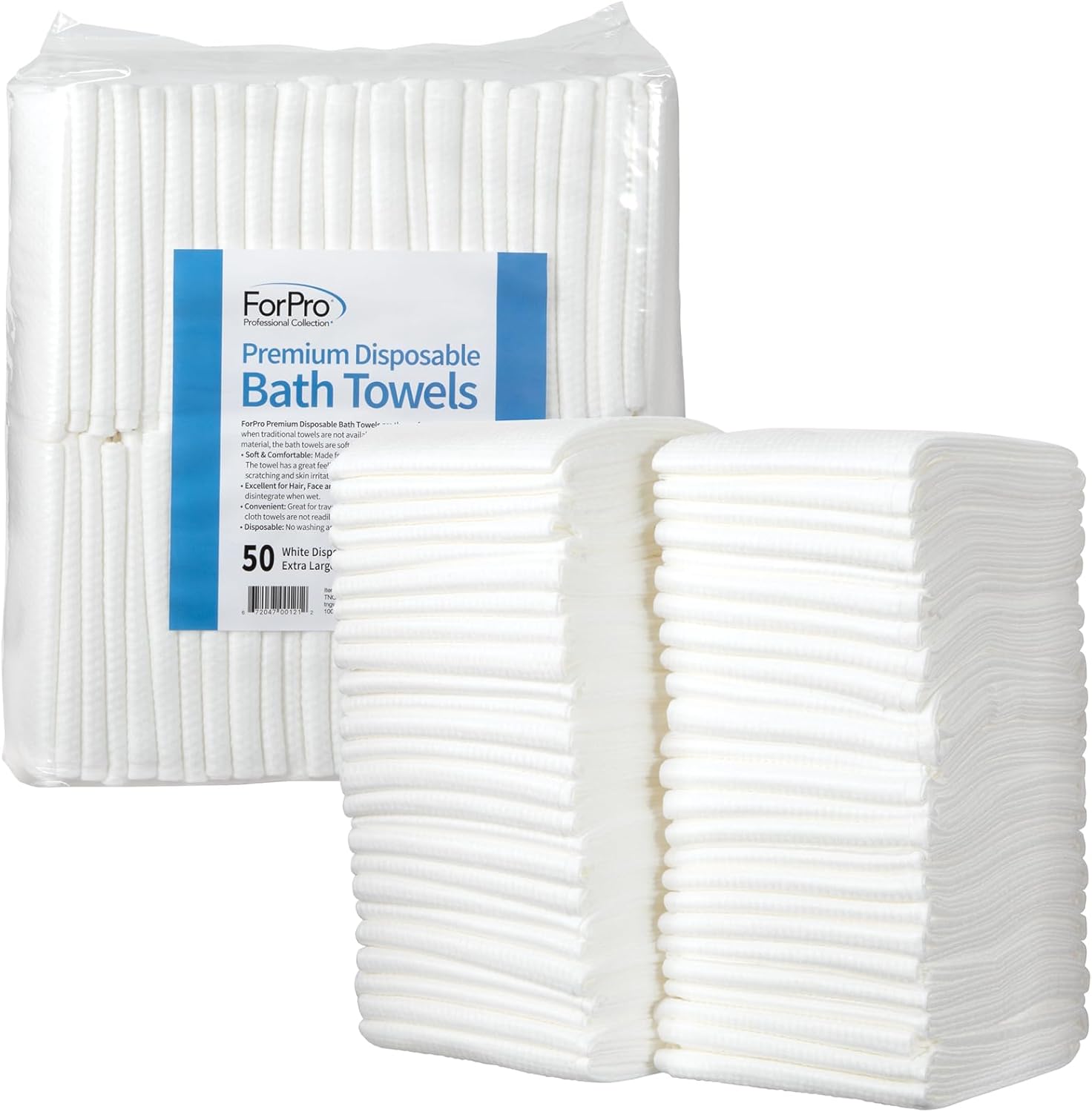 Amazon.com: ForPro Premium Disposable Bath Towels, Salon & Spa Towels ...
