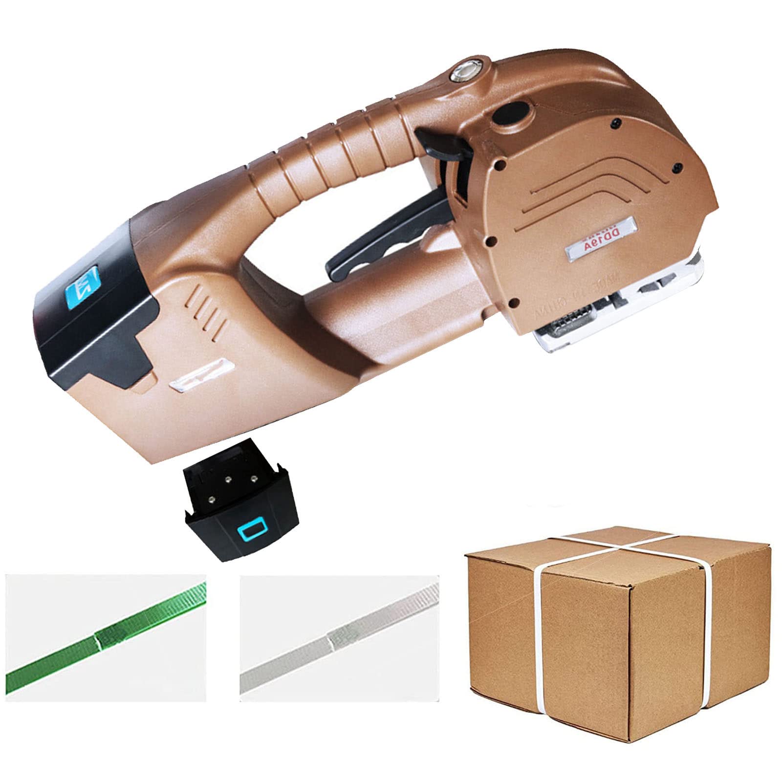 Buy BOCbco Portable Electric Strappinghine, Automatic Baler for Pp Pet ...