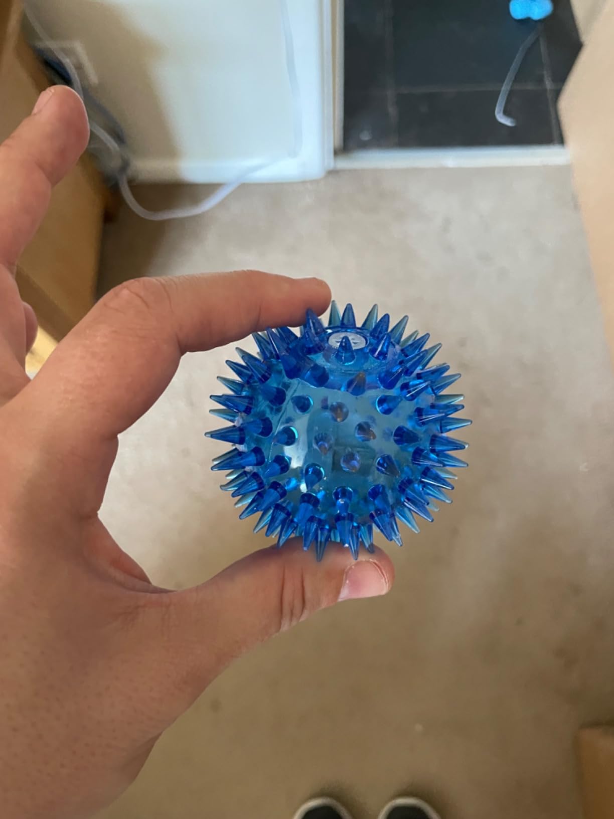 Tuko 6packs Spiky Bounce Balls 6.5 CM - Sensory Light Up Balls,Squishy ...