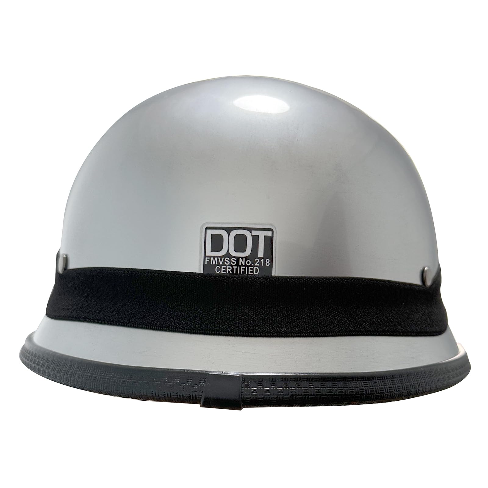 Snapklik.com : Motorcycle Helmet German Style Half Helmet Skull Cap ...