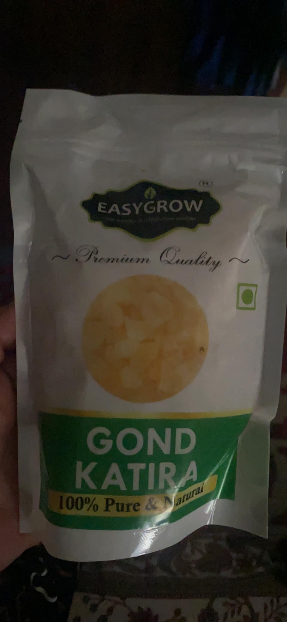Easygrow Edible Gond Katira Pure - 200 gm, Tragacanth Gum Gond Katira ...