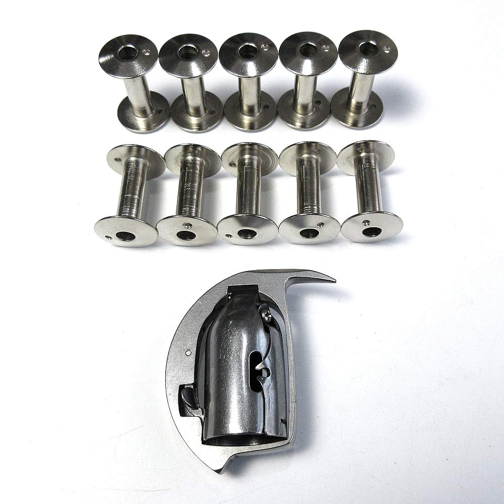 Amazon.com: Shuttle Hook & 10 Bobbins for Ga5-1 Leather Sewing Machine