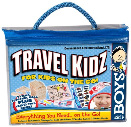 Amazon.com : Convenience Kits Kidz On the Go Travel Kit for Boys ...
