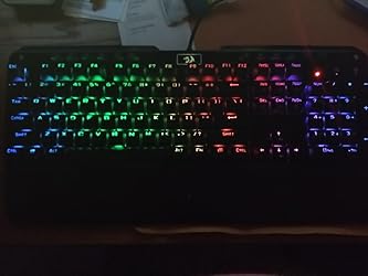 Amazon.com: Redragon Mechanical Gaming Keyboard, Wired Mechanical ...