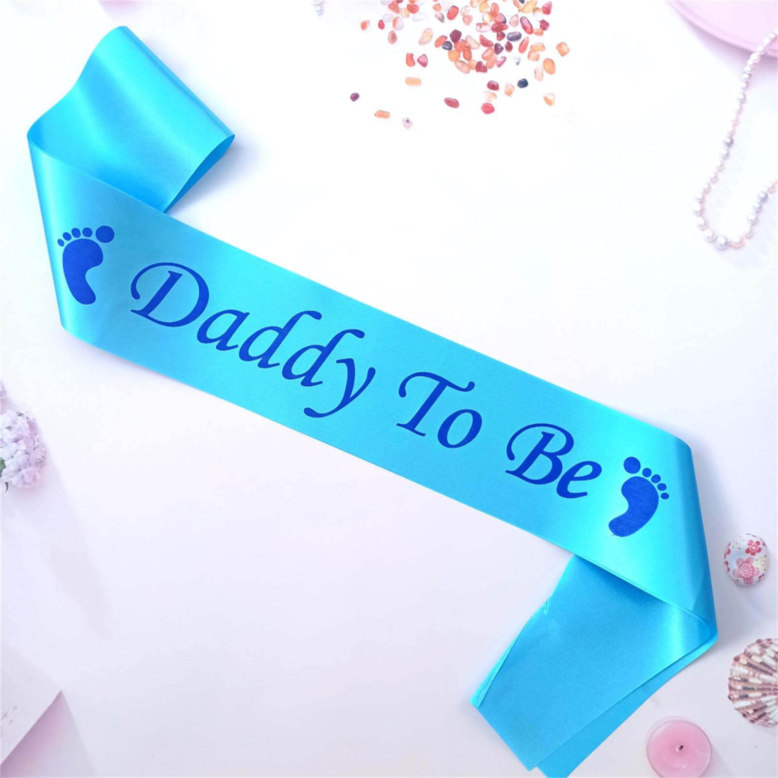Amazon.com: JeVenis Daddy To Be Gift for 1st Time Dad Daddy To Be Sash ...