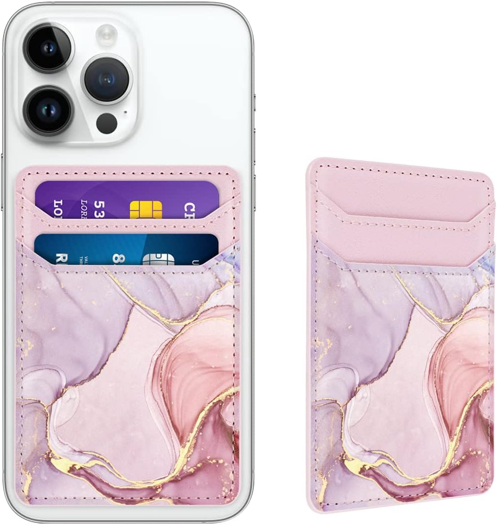 Amazon.com: Yiyahu Self Adhesive Card Holders for Back of Phone ...