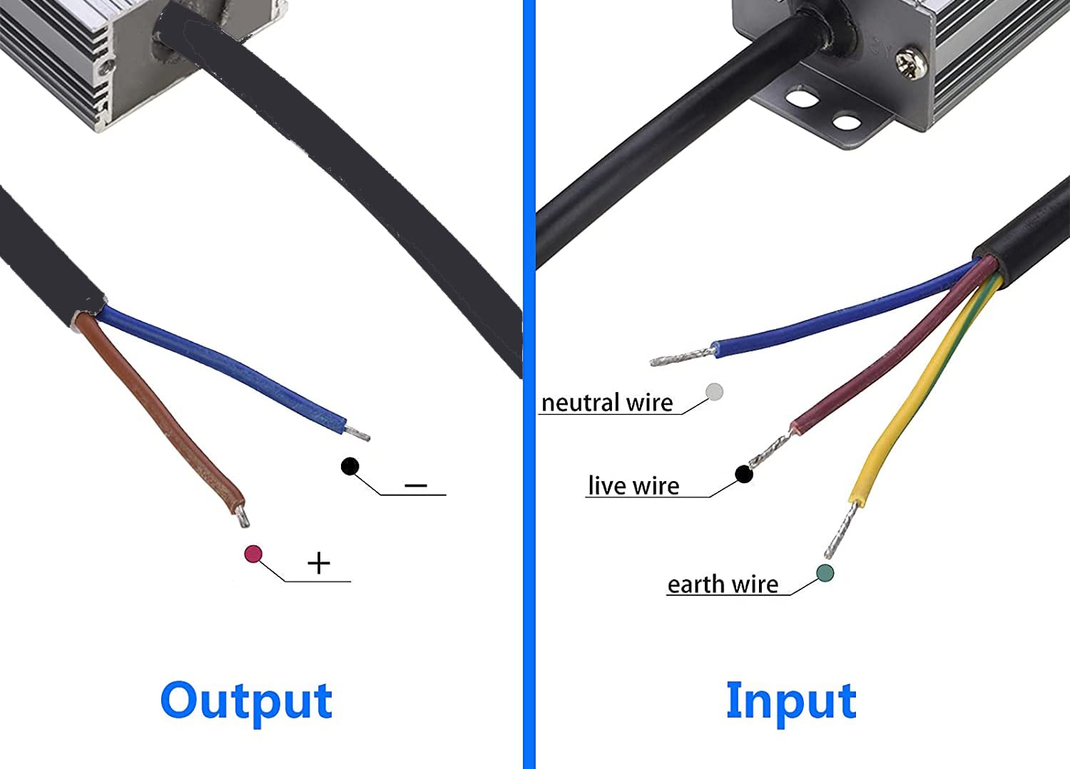 Snapklik.com : Waterproof LED Driver 100 Watts - 110V-260V AC To 12V DC