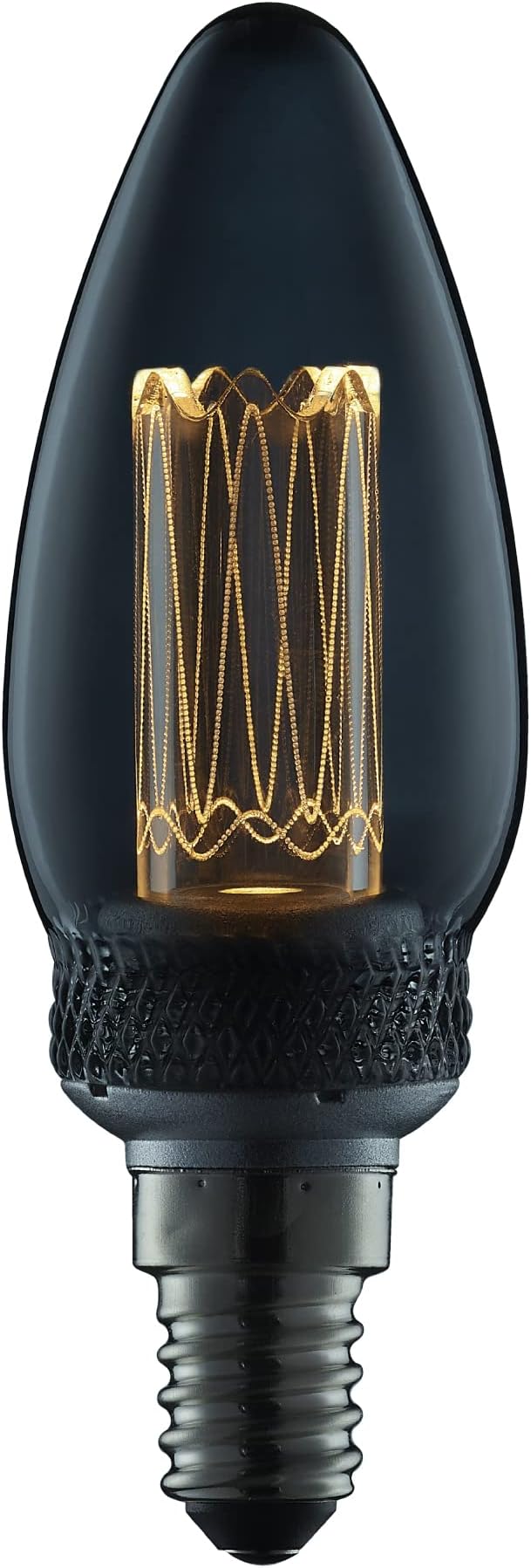 TCP Decorative LED 65L Candle 2W Amber E14/SES Non Dimmable 1800 Kelvin ...