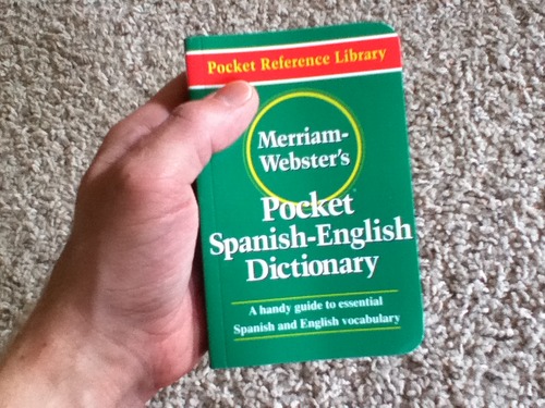 Merriam-Webster's Pocket Spanish-English Dictionary, Newest Edition ...