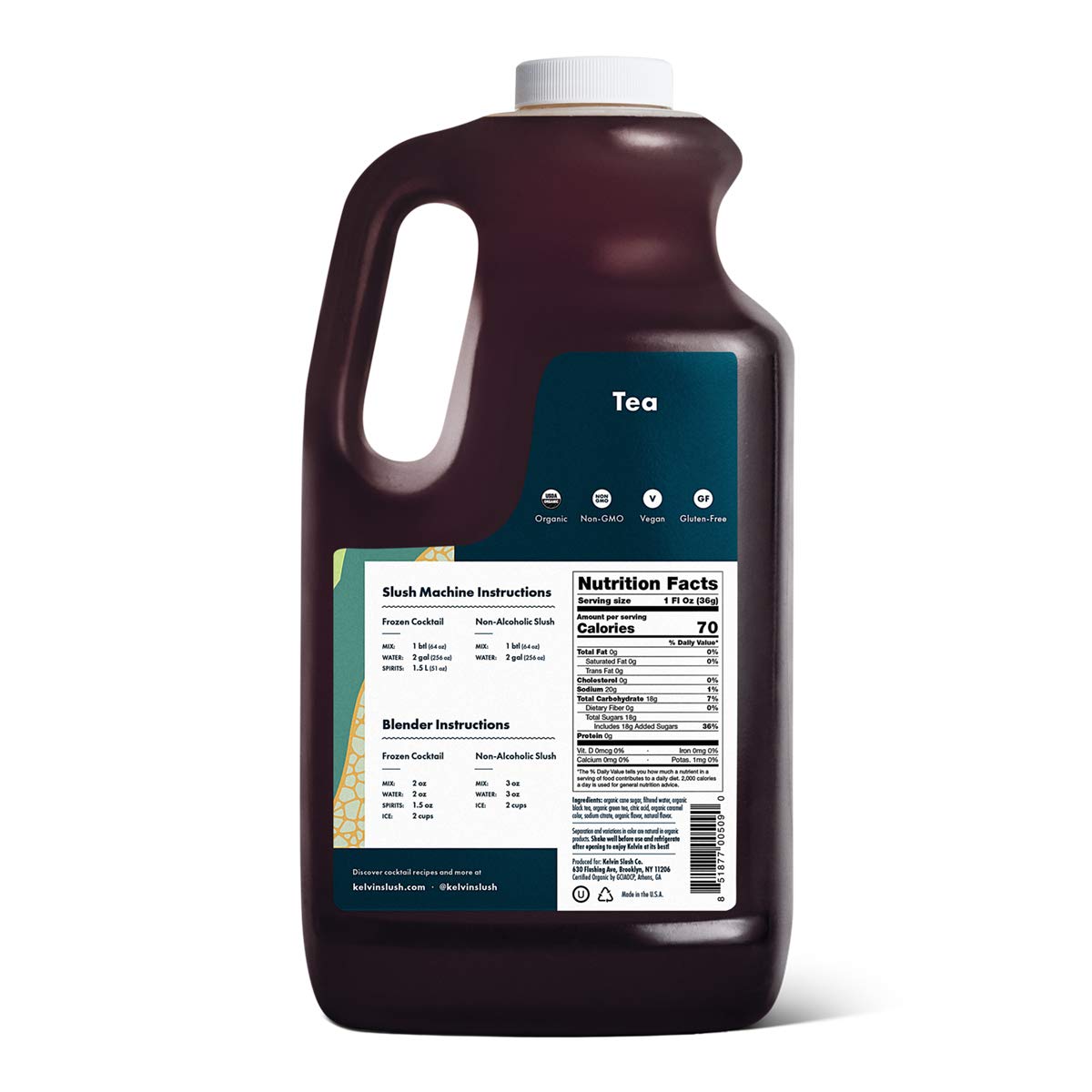 Snapklik.com : Kelvin Slush Co Organic Frozen Cocktail & Slush Mix ...