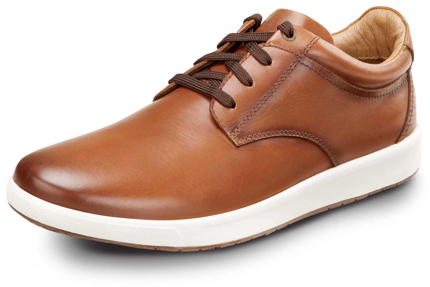 Snapklik.com : Florsheim Mens Cognac Crossover Work MaxTrax Soft Toe ...