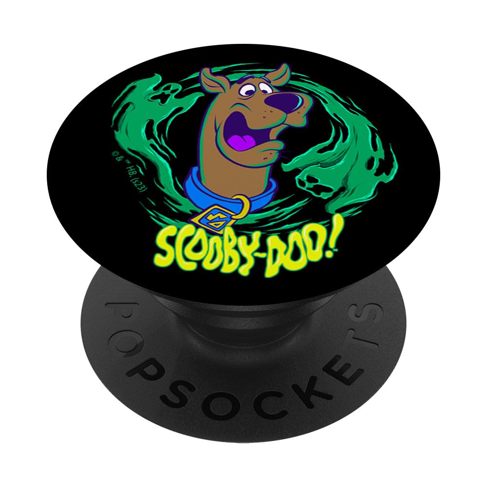 Amazon.com: Scooby-Doo Surrounded By Ghosts Distressed Head Portrait ...