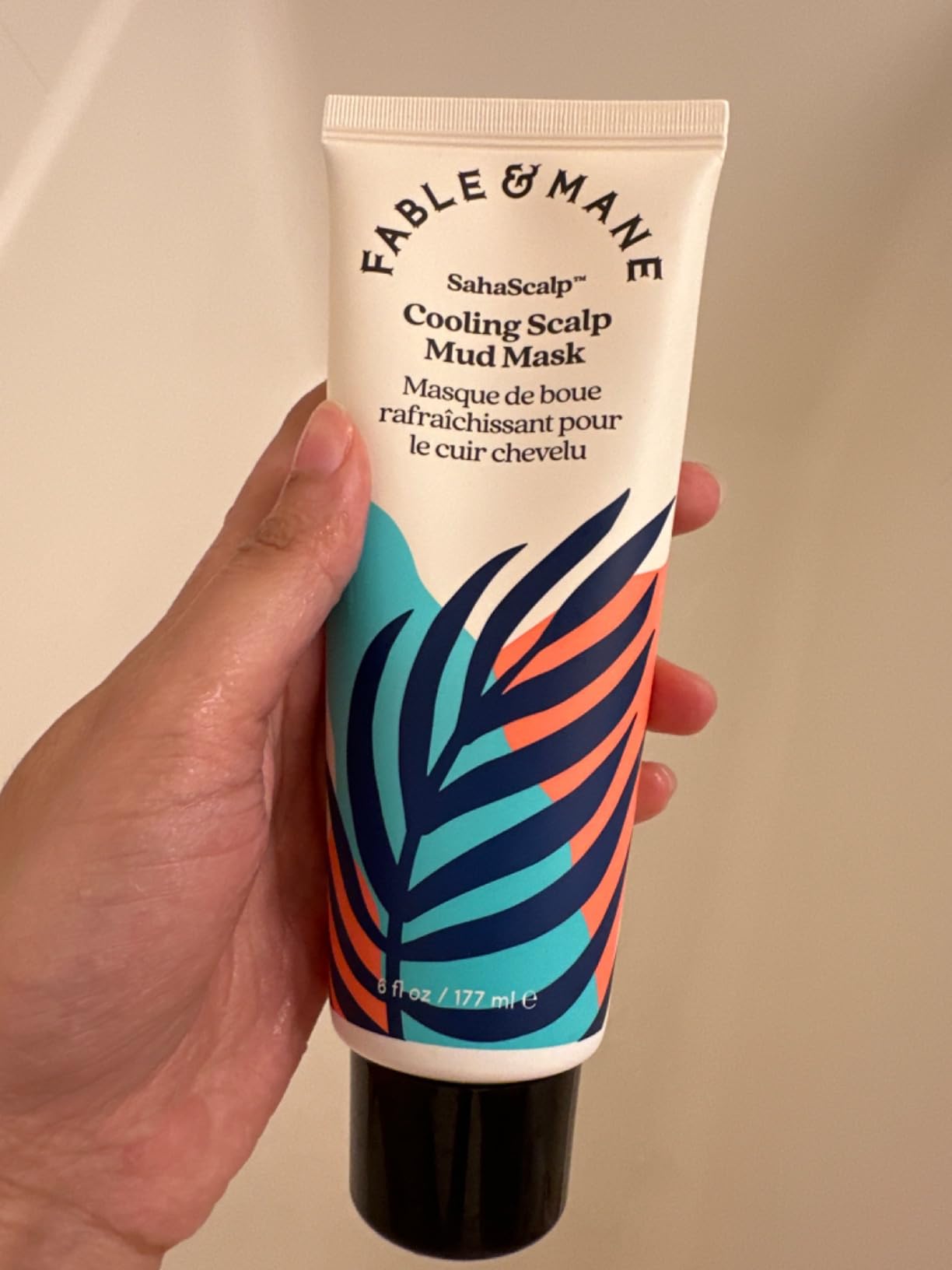 Amazon.com: Fable & Mane SahaScalp Cooling Mud Scalp Mask, Dry Scalp ...
