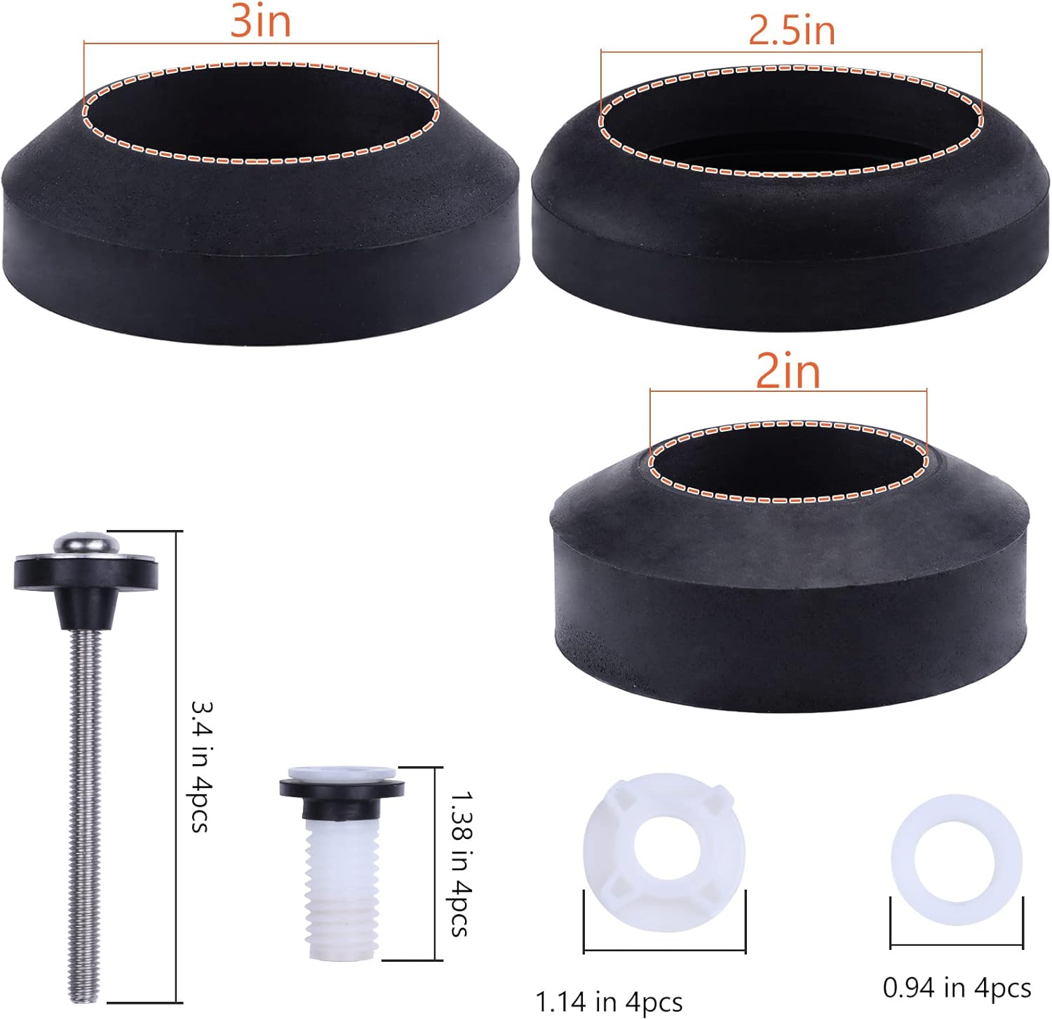 Kit de repuesto para tanque de inodoro herramienta para tanque de ...