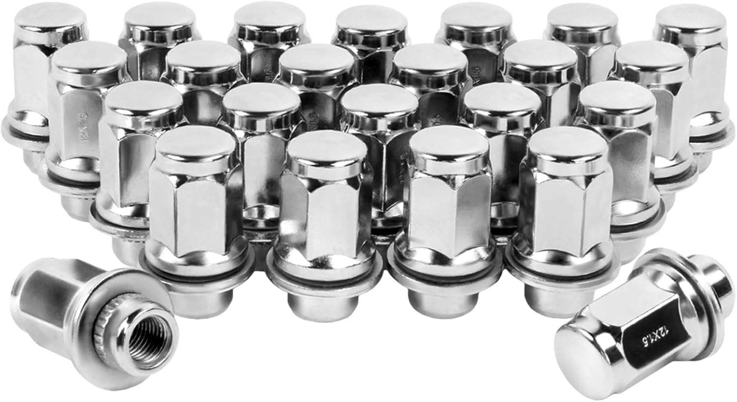 Amazon.com: M12x1.5 Lug Nuts OEM Factory Wheel Lug Nuts for Tacoma 4 ...