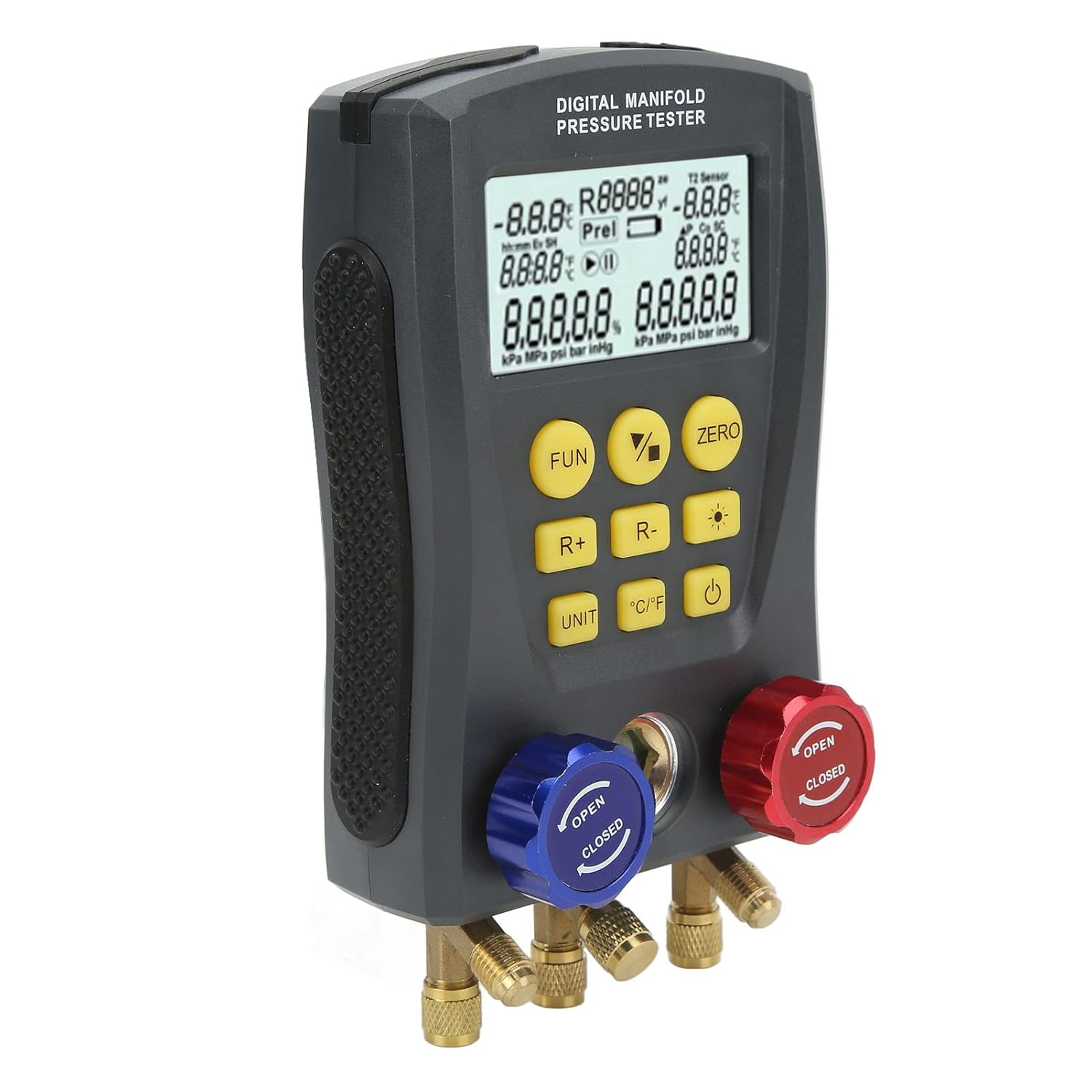 Amazon.com: HVAC Digital Manifold Gauge, Universal High Accuracy Smart ...