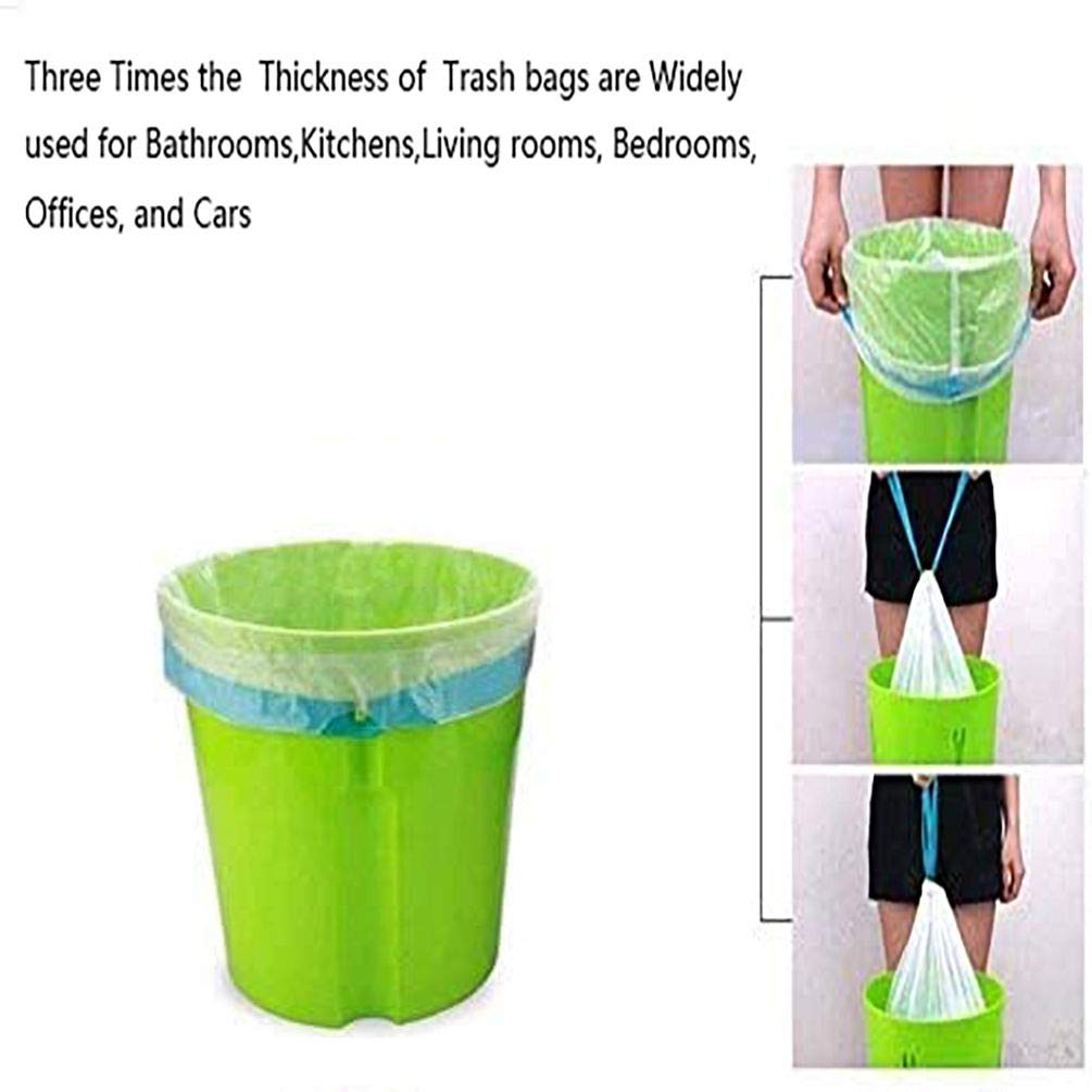 Snapklik.com : Small Trash Bag, 2.6 Gallon Garbage Bags Bathroom Trash ...