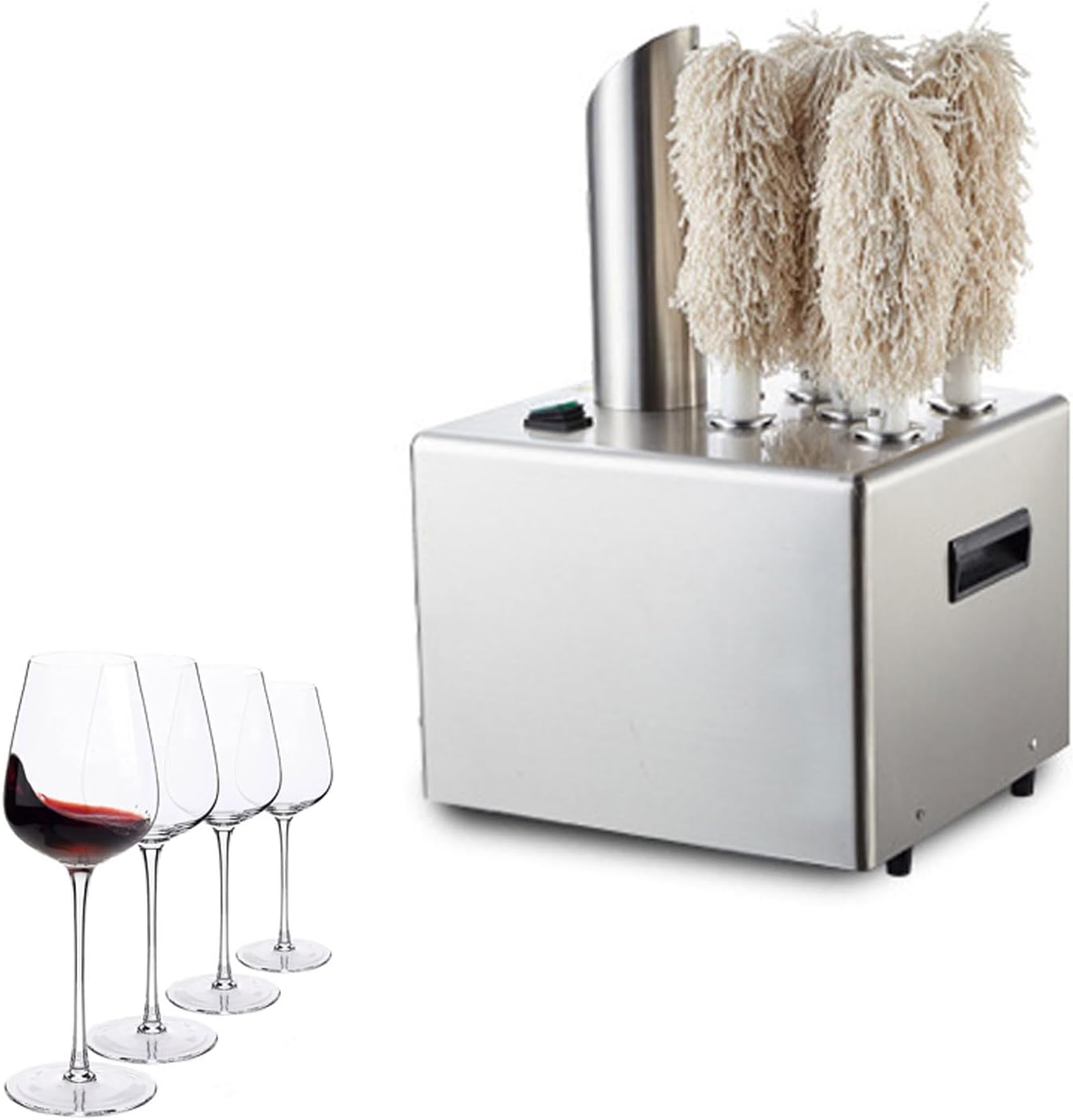 Amazon.com: Electric Wine Glass Polisher, Commercial Glass Dryer with ...