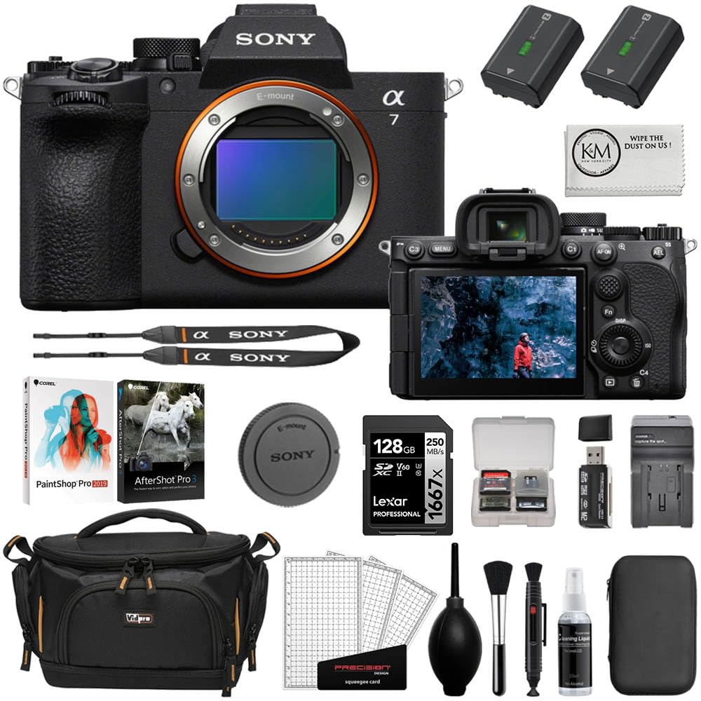 Sony a7 V Mirrorless Camera Bundle with Corel Photo Software Bundle ...