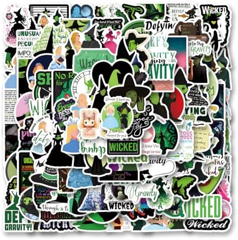Amazon.com: Wicked Stickers – 23-Piece Waterproof Vinyl Decal Pack with ...