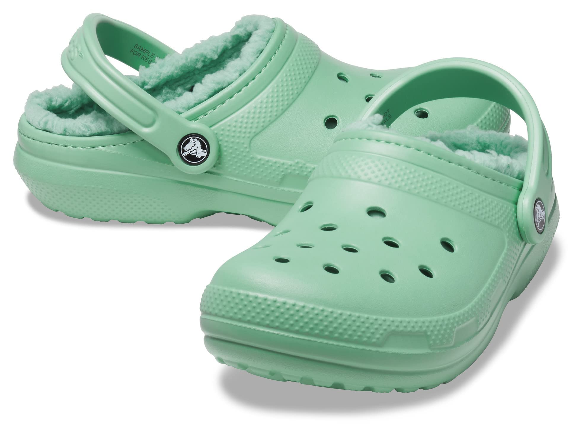 Snapklik.com : Crocs Unisex-Adult Classic Lined Clog Fuzzy Slippers