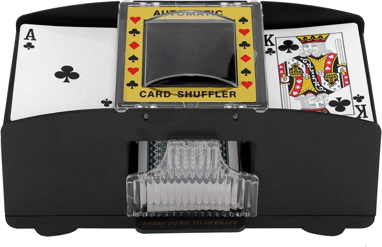 Amazon.com: Automatic Card Shuffler 2 Deck - Battery-Operated Electric ...