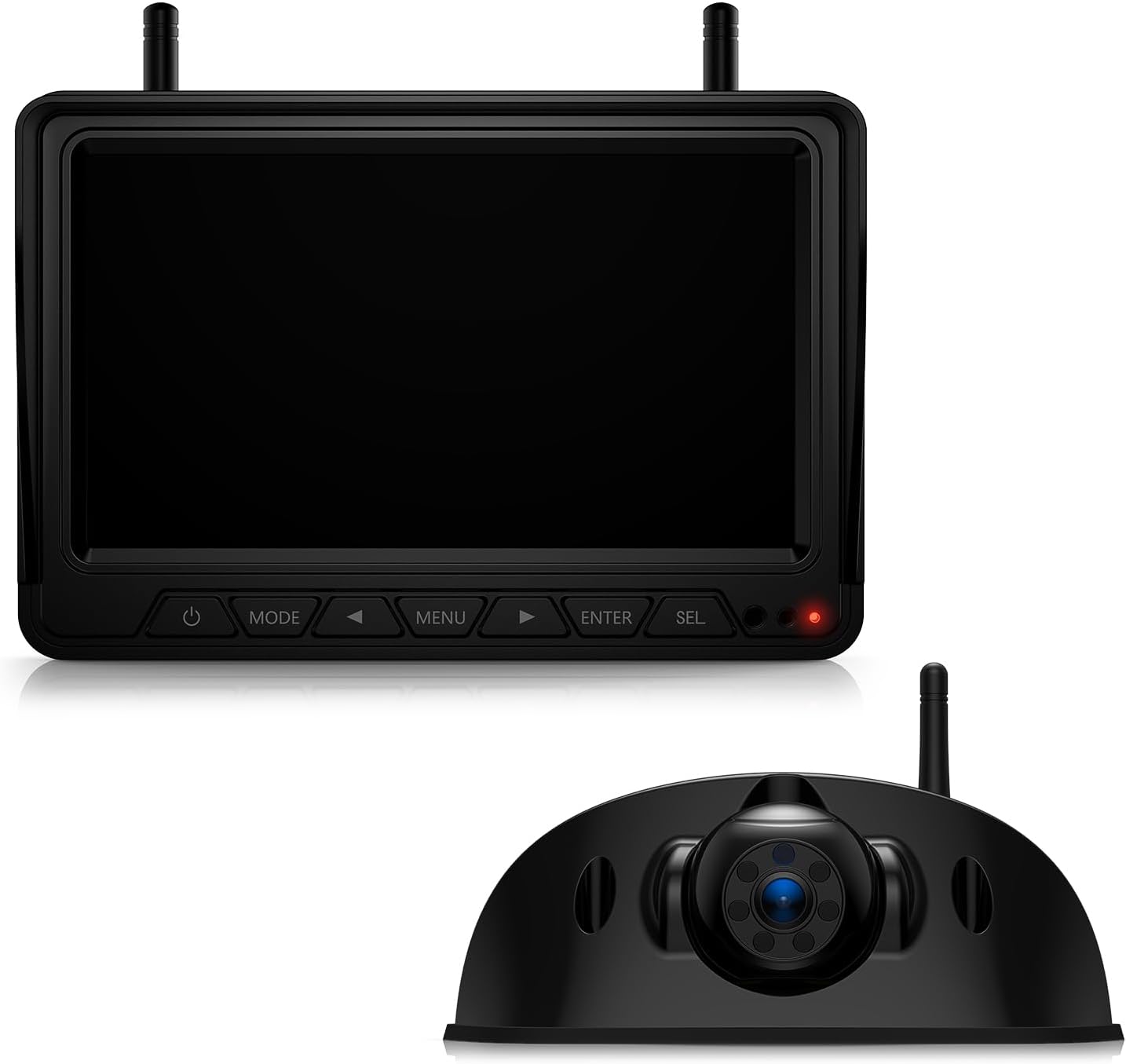 Amazon.com: Fookoo HD 7-inch Wireless RV Backup Camera System, 1080P 7 ...