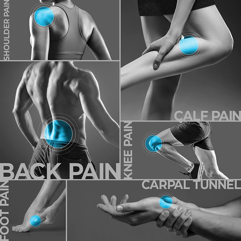 Snapklik.com : Exuby Tens Unit Machine W/ 30 Reusable Palm Pads ...