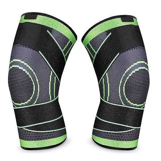 Buy Knee Caps for Men Women Gym Workout(Pack of Two) - Knee Support for ...