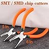 LEONTOOL 6-Inch Transverse End Cutter SMT/SMD Chip Cutters Side Cutting ...