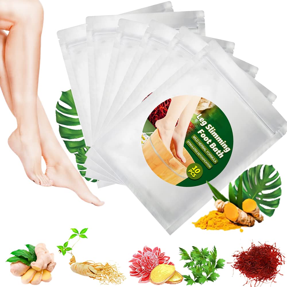 Buy 60pcs Lymphatic Drainage Ginger Foot Soak-Leg Slimming Foot Bath ...